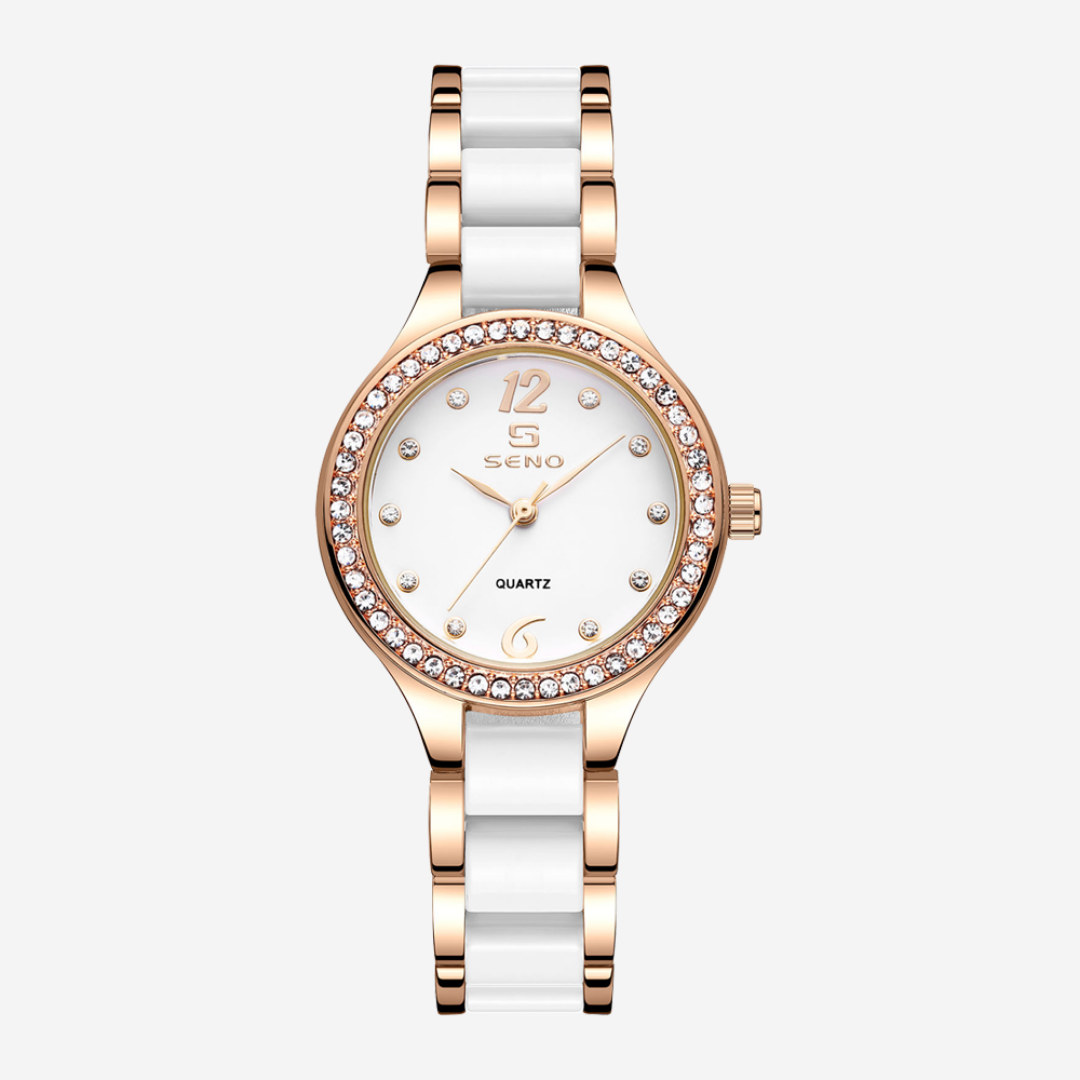 Lucia | Sparkling Accent Women’s Watch – Austin & Olivia Jewelry