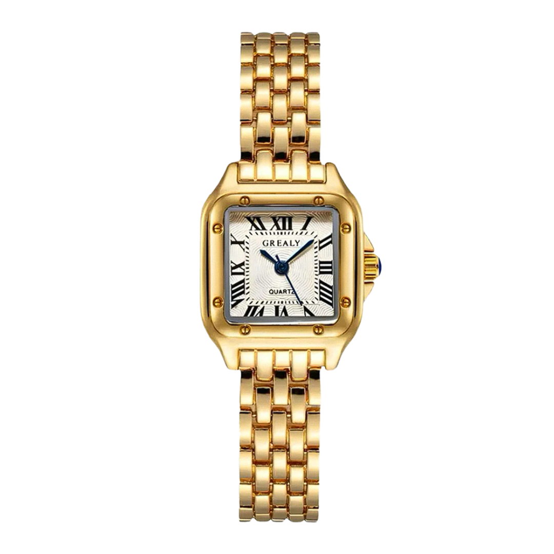 Lizelle | Women’s Gilded Quartz Timepiece – Austin & Olivia Jewelry